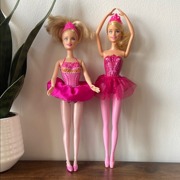 Barbie | Toys | Barbie Pink Ballerinas Doll Set | Poshmark